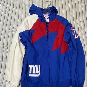 Mitchell & Ness | Jackets & Coats | Shark Tooth Jacket New York Giants ...